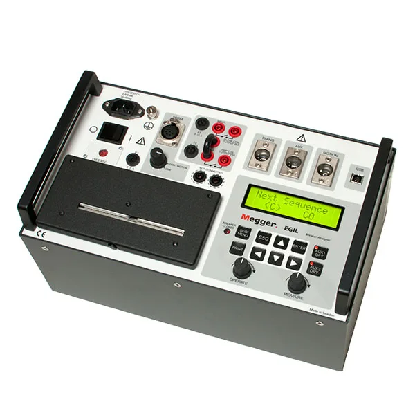 Megger EGIL – Basic Circuit Breaker Analyzer | TESKOM
